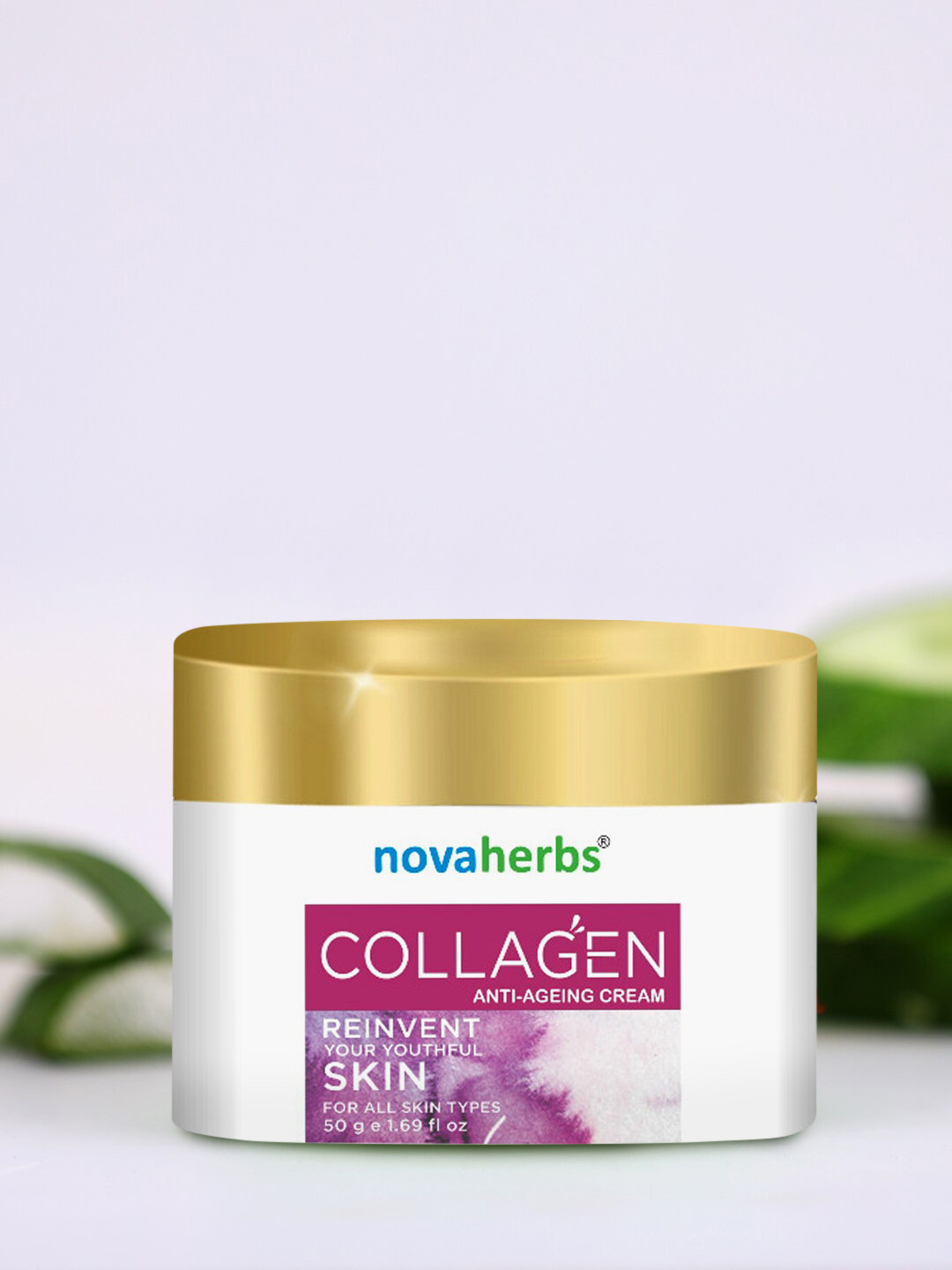 Buy Novaherbs Anti Ageing, Skin Tightening And Whitening Collagen Cream ...