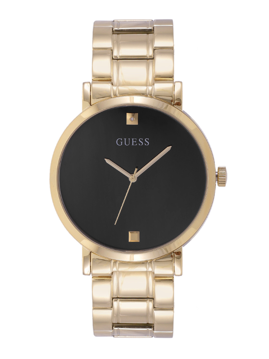 Buy GUESS Men Black Analogue Watch W1315G2 - Watches for Men 14959742 ...