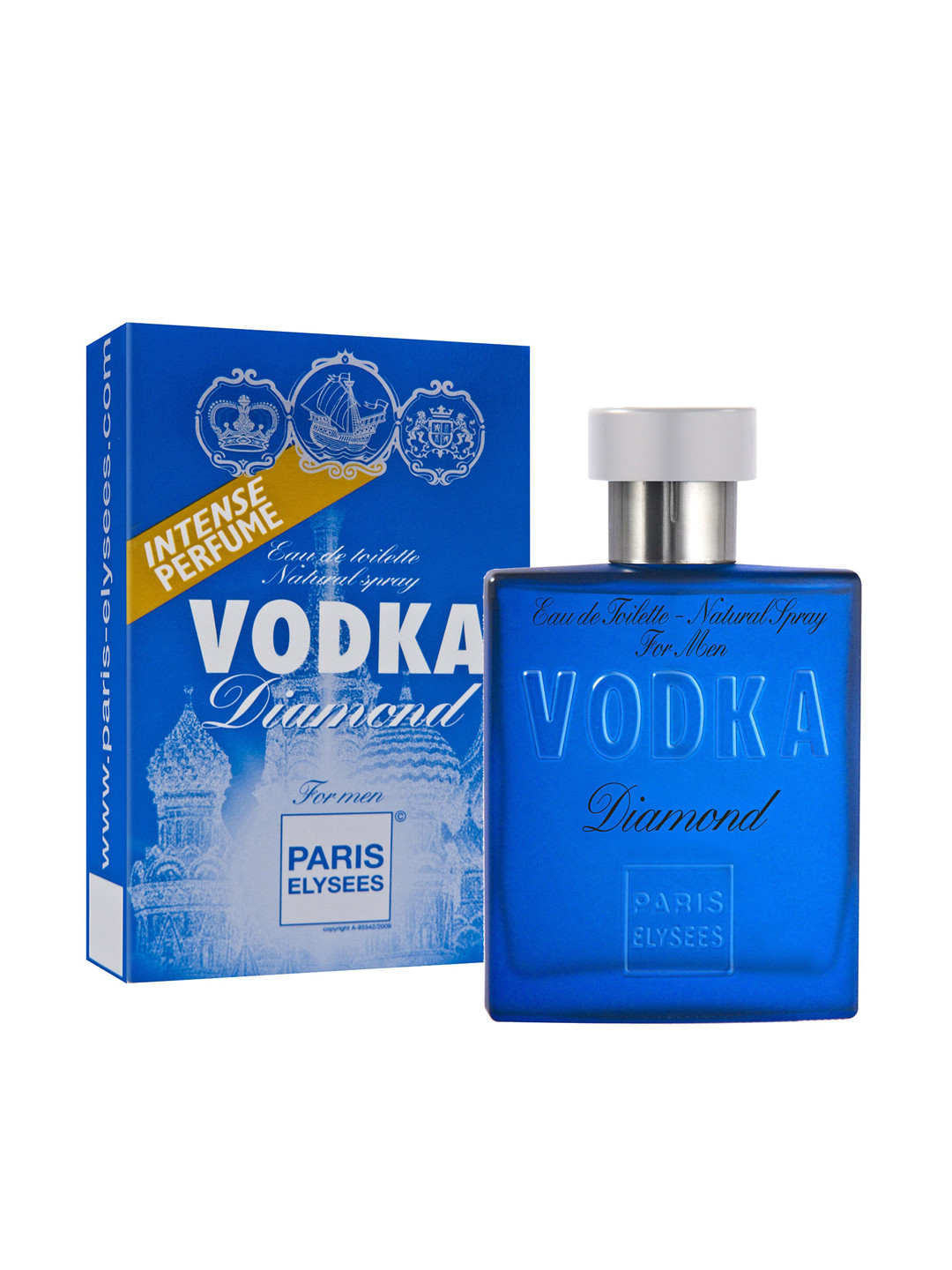 Buy PARIS ELYSEES Men Vodka Diamond Eau De Toilette 100 Ml - Perfume ...