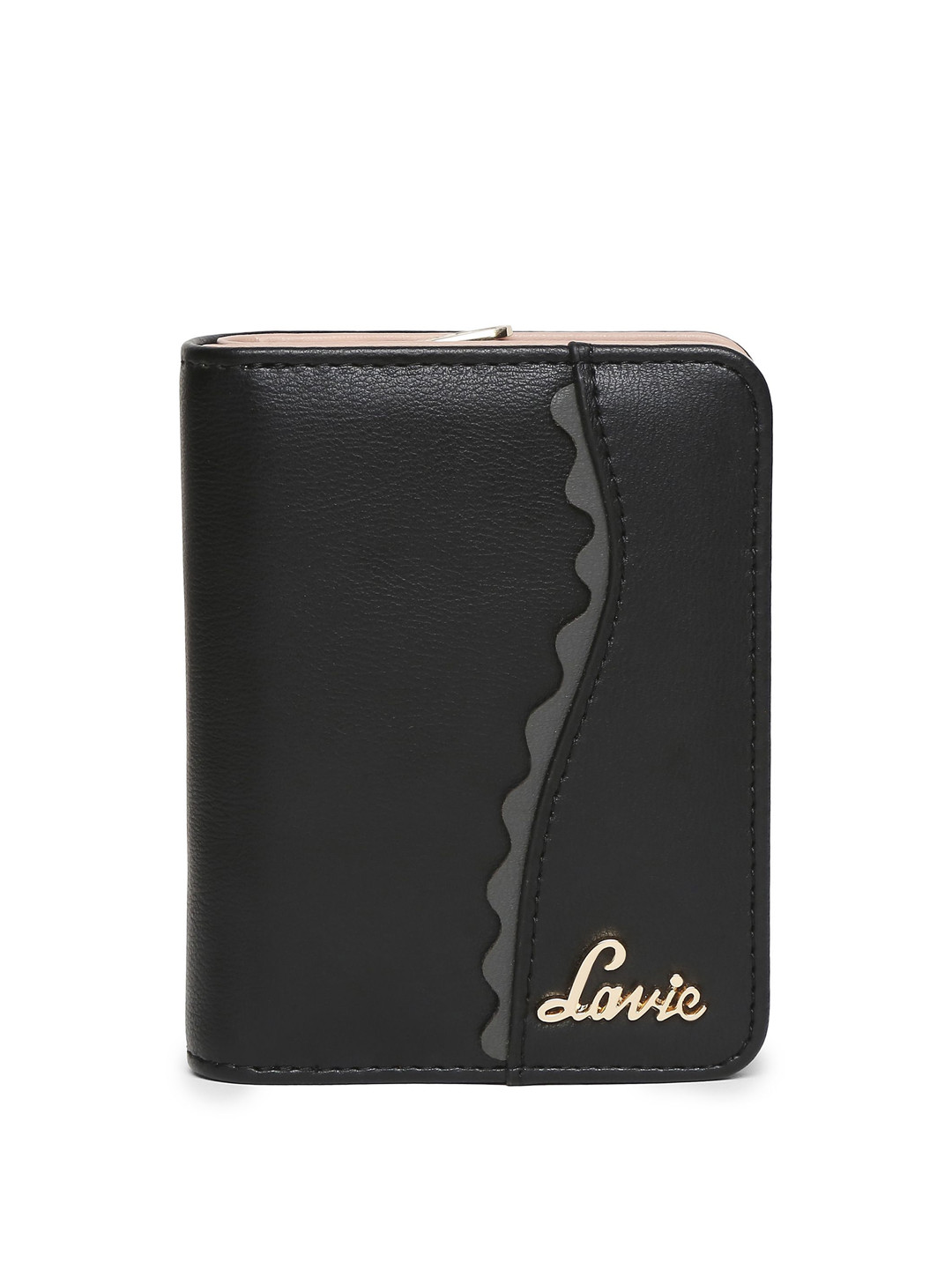 Buy Lavie Women Black PU Zip Around Wallet - Wallets for Women 14970346 ...