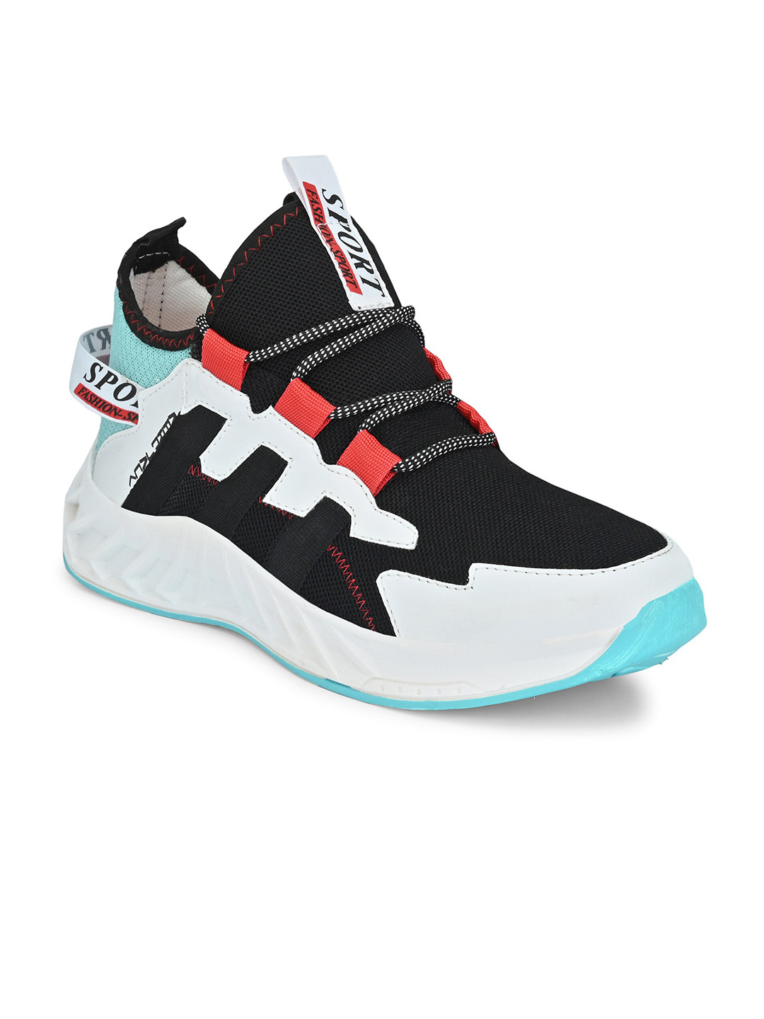 Buy AfroJack Men Black Running Shoes - Sports Shoes for Men 14971098 ...