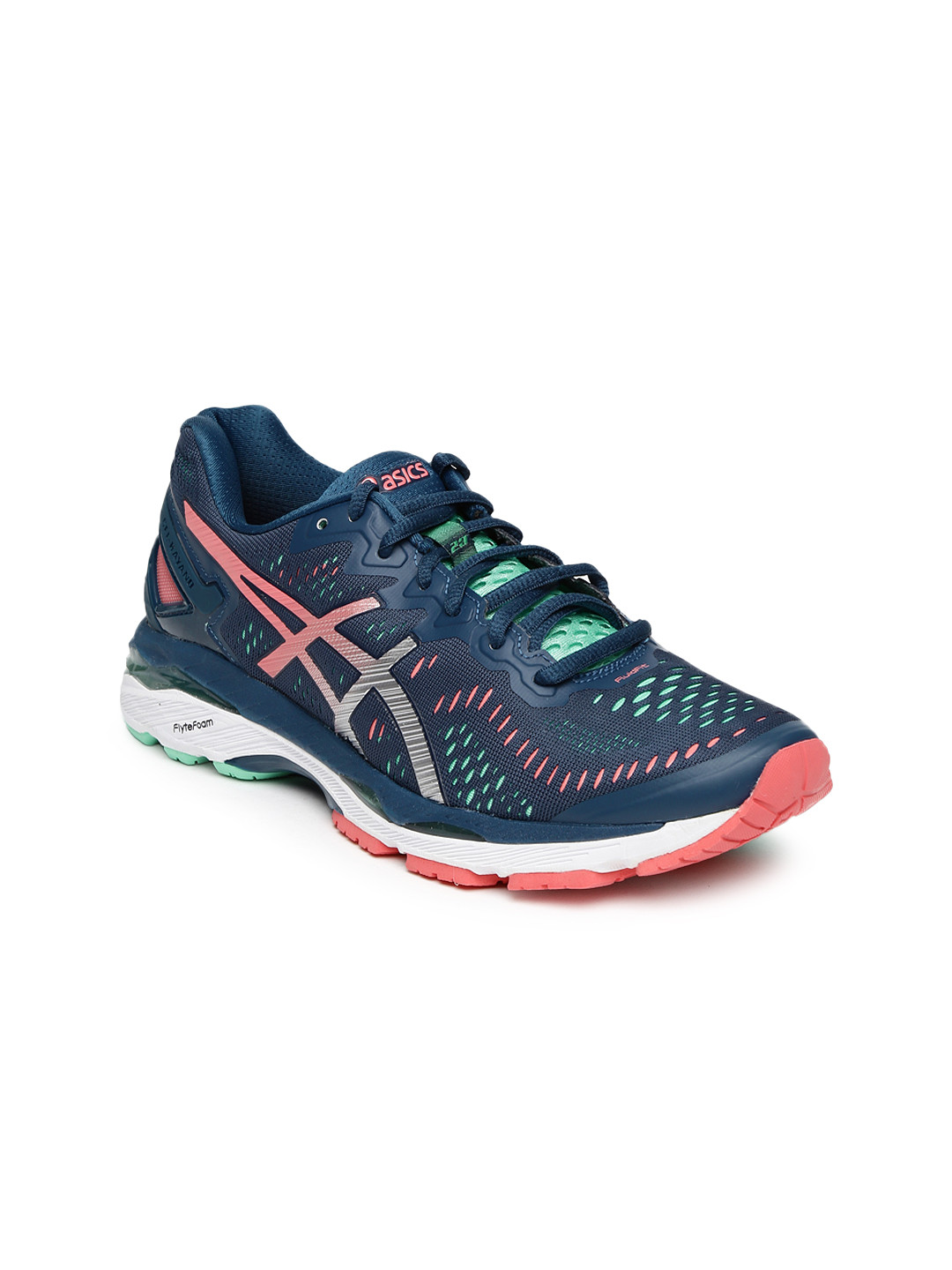 Buy ASICS Women Navy Blue Gel Kayano 23 Running Shoes - Sports Shoes ...