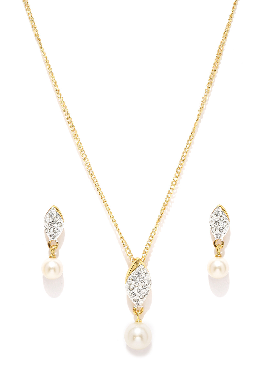 Buy Estelle 24KT Gold Plated Beaded Jewellery Set - Jewellery Set for ...