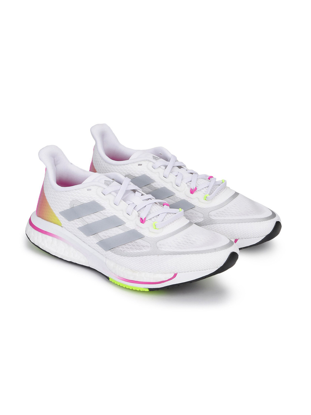 Buy ADIDAS Women White Mesh Running Non Marking Shoes - Sports Shoes ...