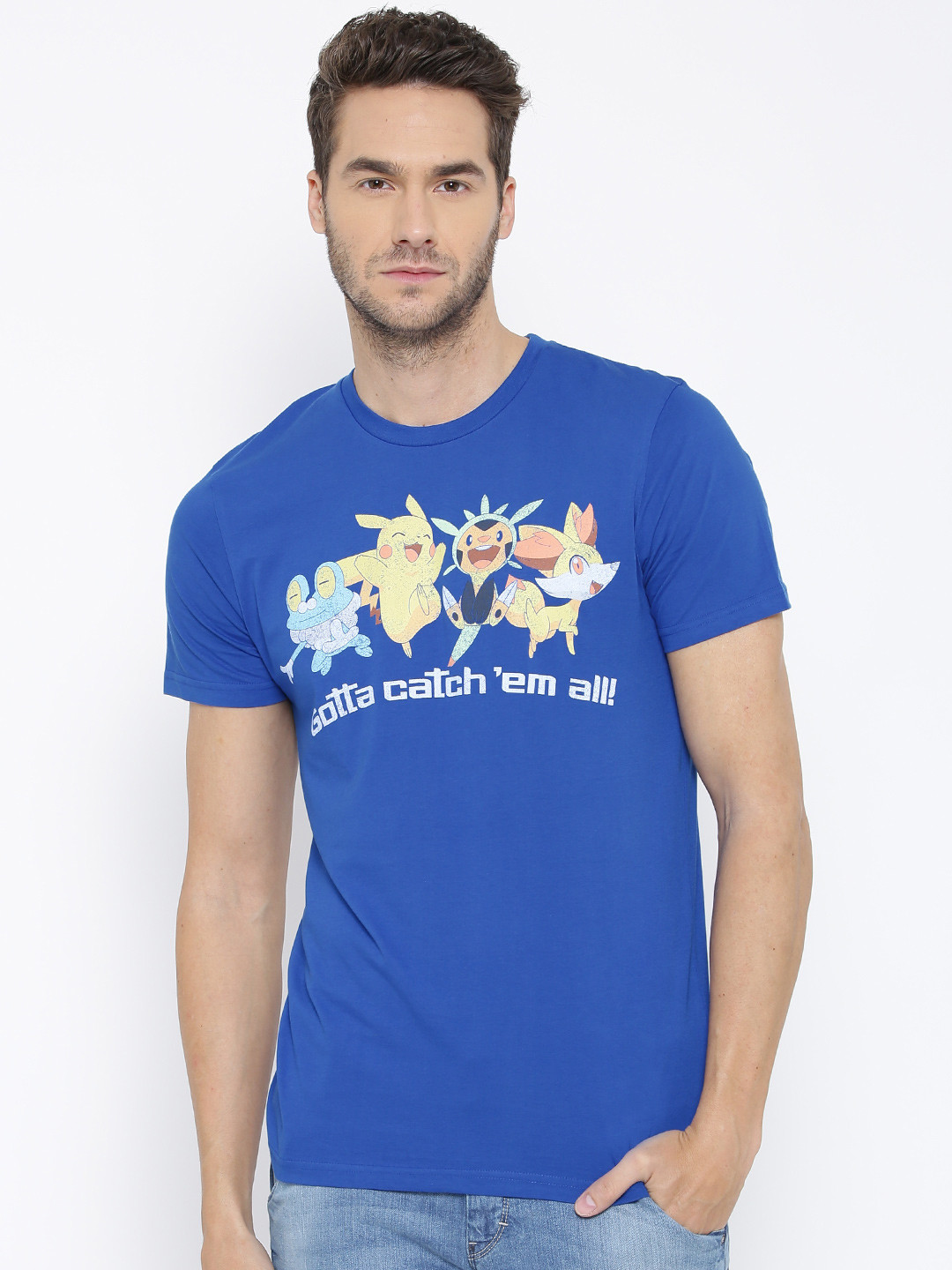 Buy Pokemon - Tshirts for Men 1499635 | Myntra