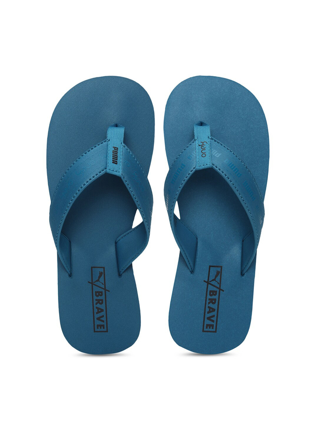 Buy One8 Virat Kohli V5 Unisex Blue Flip Flops - Flip Flops for Unisex ...