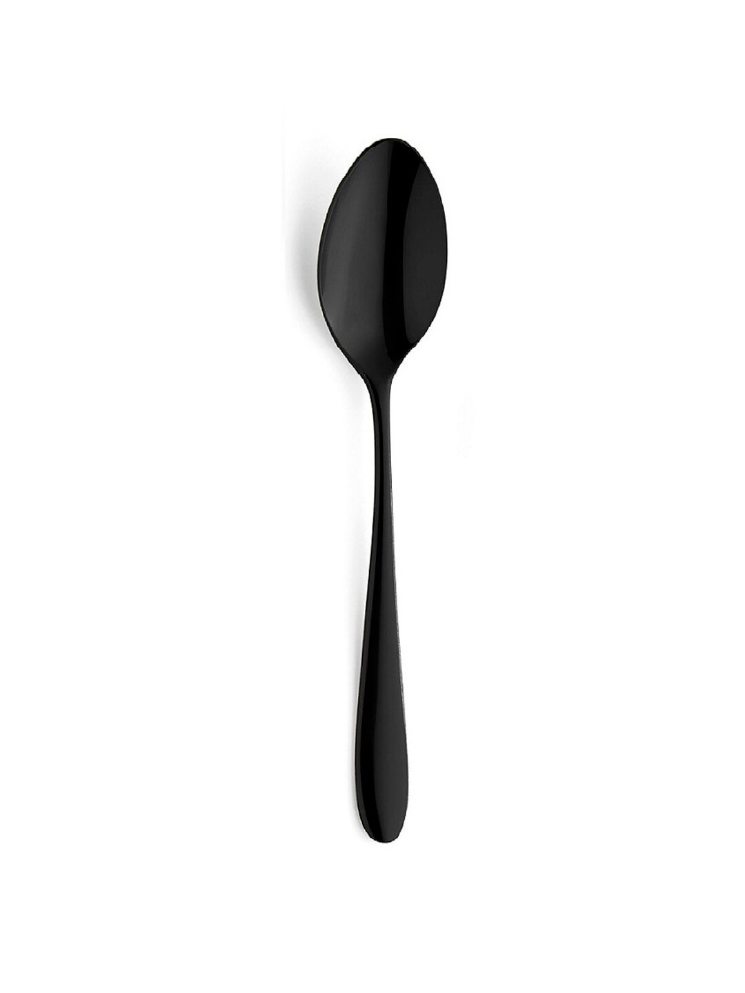 Buy Amefa Black & 1 Pieces Stainless Steel Glossy Spoon - Spoon for ...
