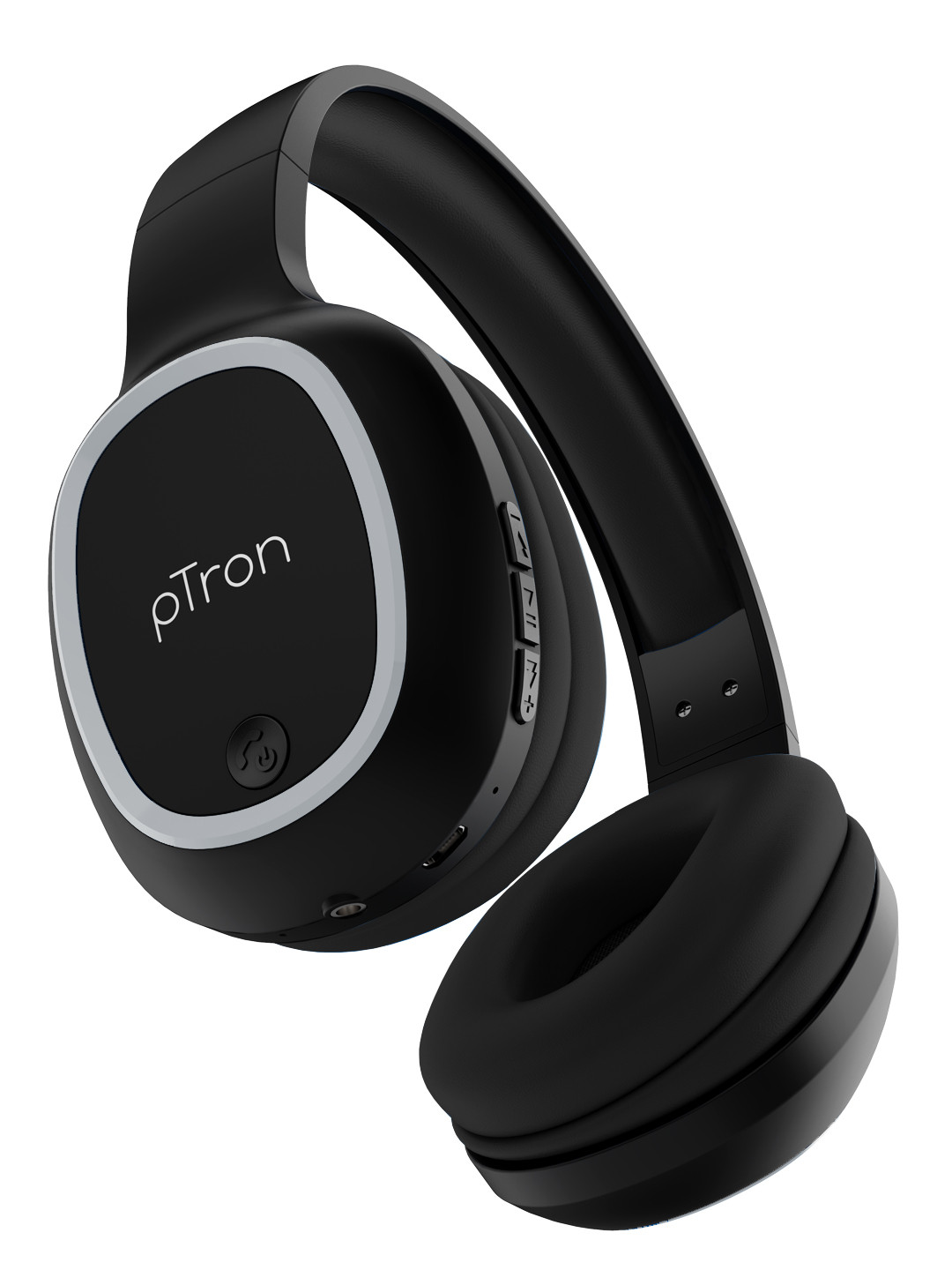 Buy PTron Black Soundster Lite Over Ear Wireless Headphones ...
