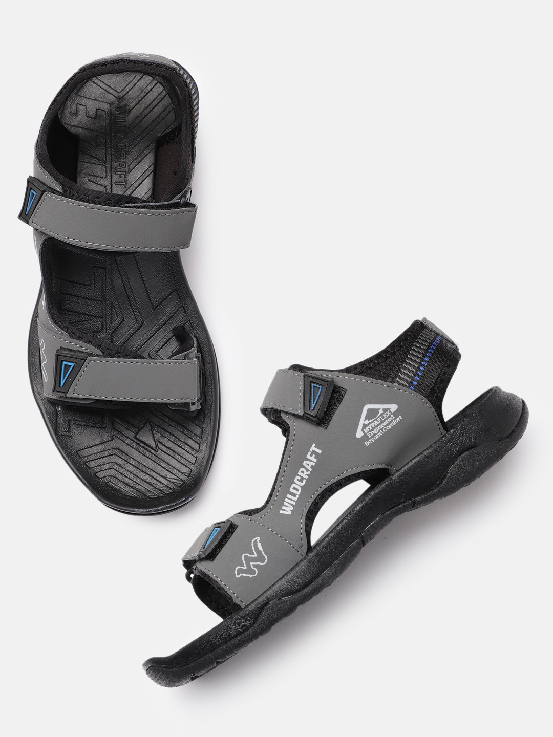 Buy Wildcraft Men Grey Flex Pro Sports Sandals - Sandals for Men ...