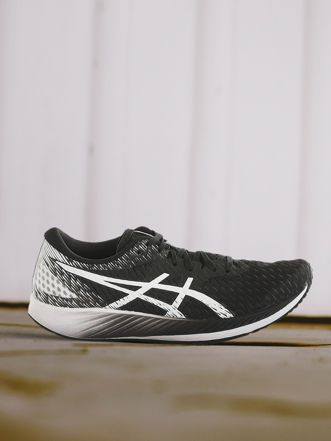Buy ASICS Women Black Running Non Marking Shoes HYPER SPEED - Sports ...