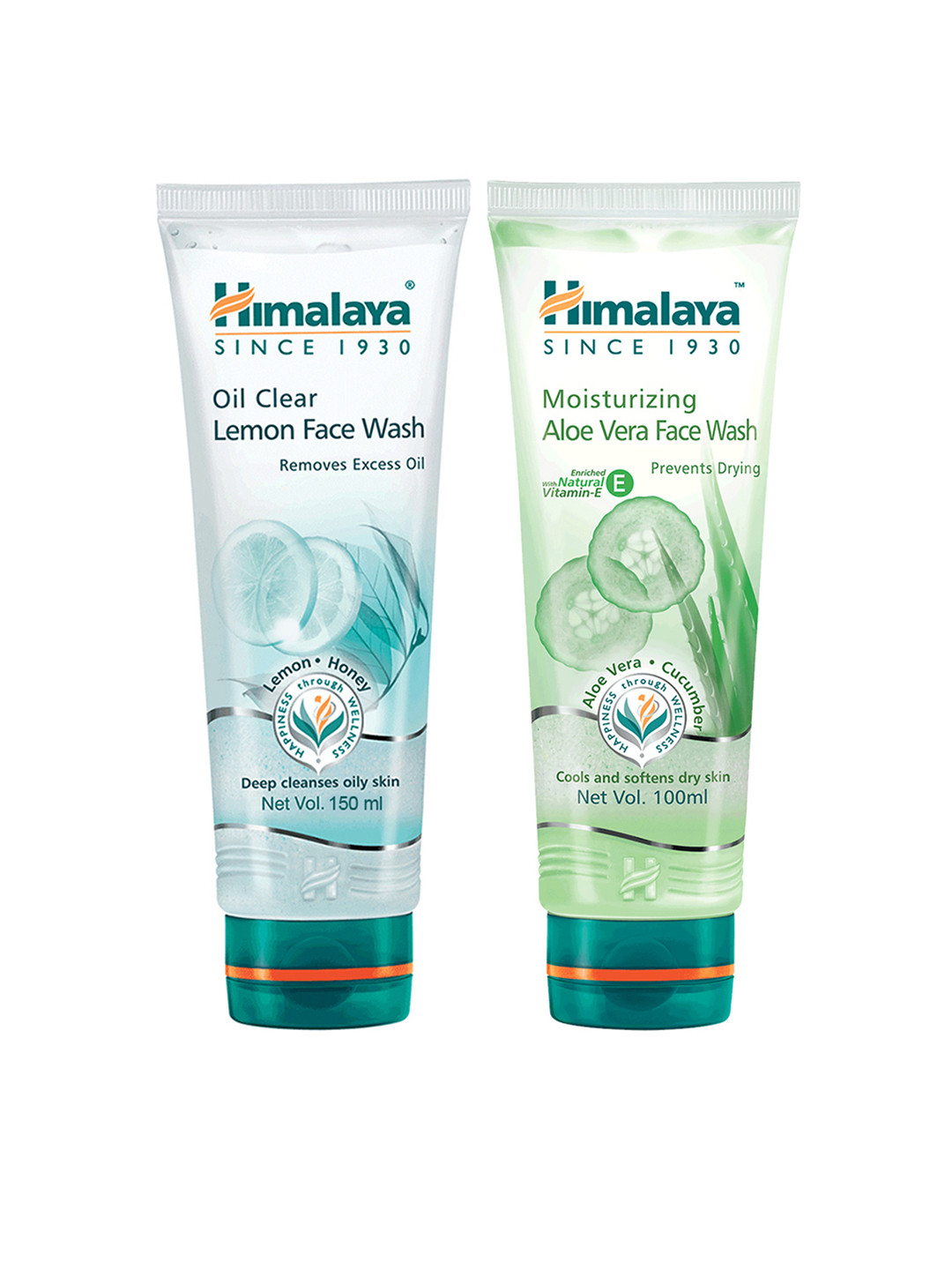 Buy Himalaya Set Of 2 Face Washes - Face Wash And Cleanser for Unisex ...