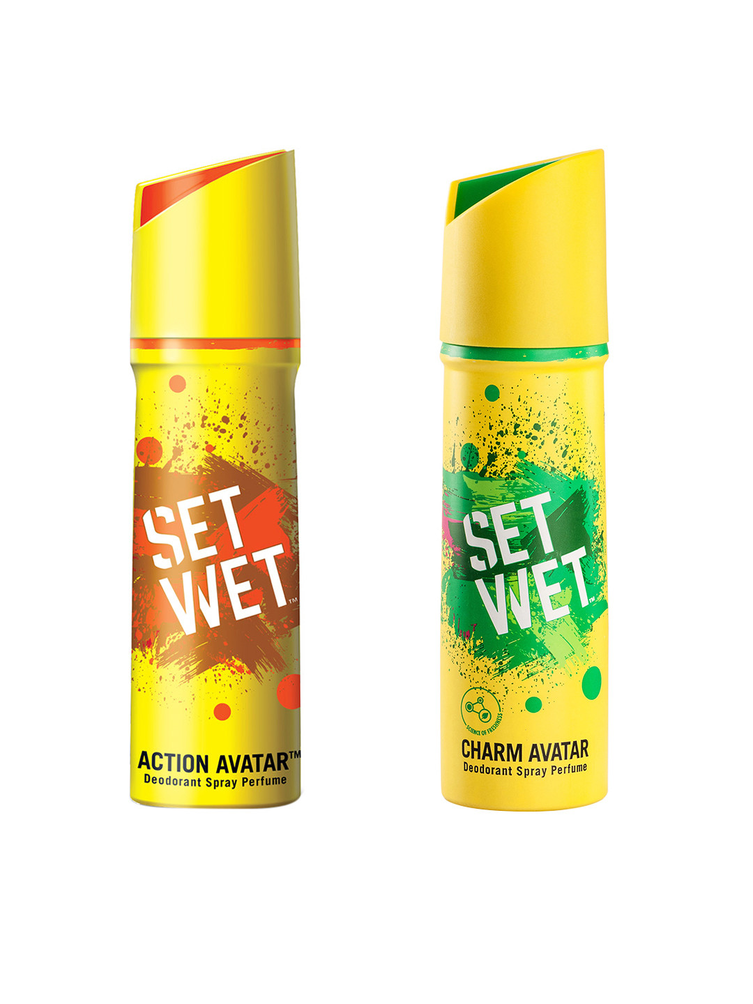 Buy Set Wet Men Set Of Action & Charm Avatar Deodorant Spray Perfume ...