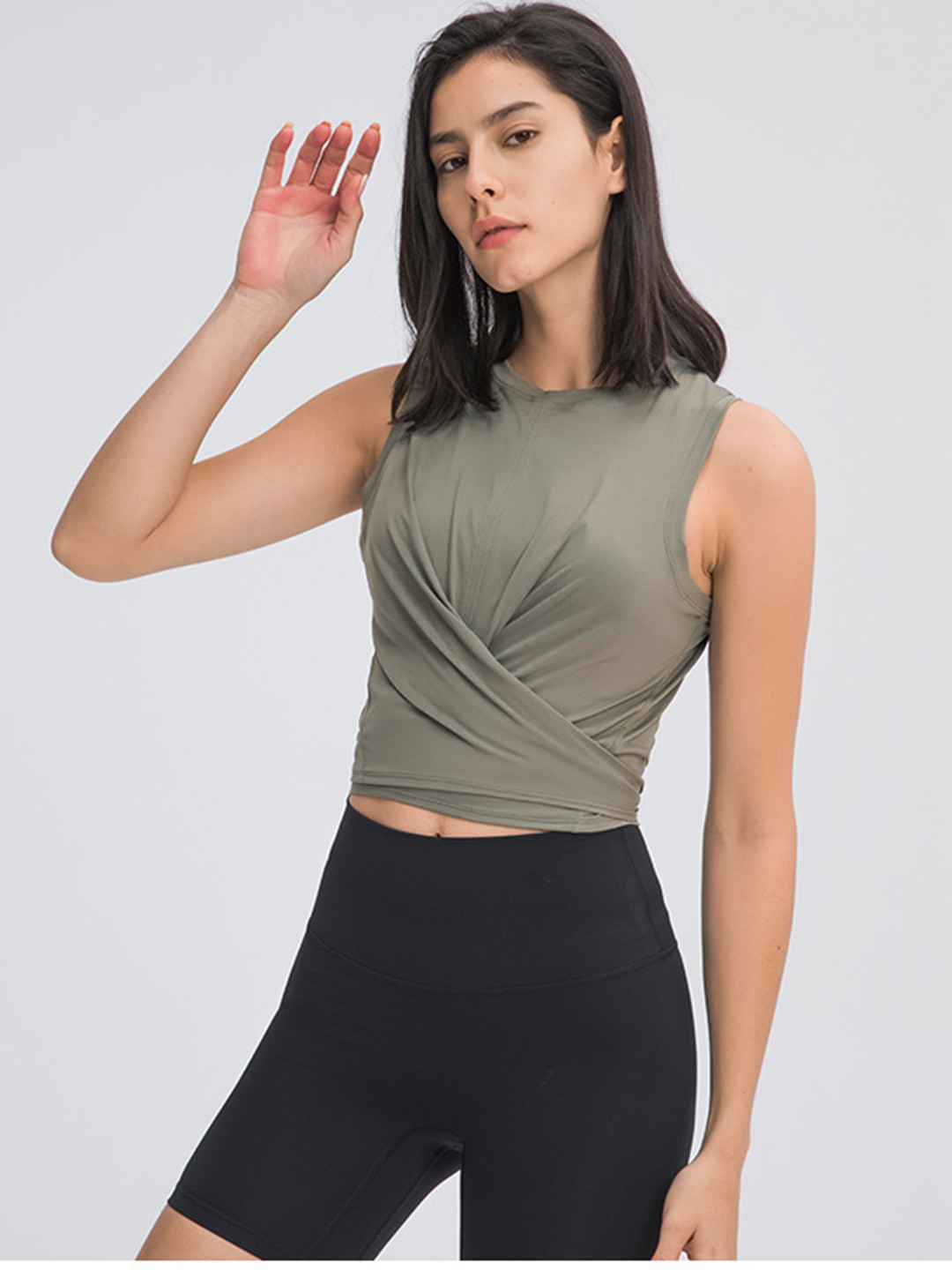 Buy URBANIC Grey Fitted Top - Tops for Women 15083960 | Myntra