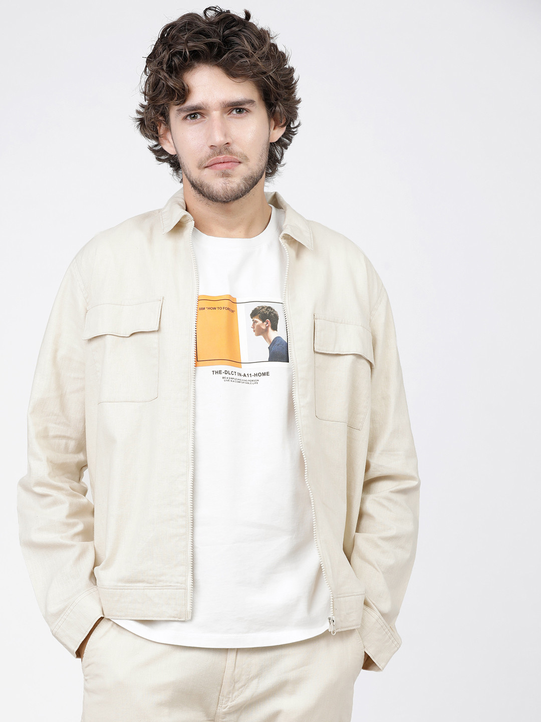 Buy HIGHLANDER Men Tailored Linen Jacket - Jackets for Men 15102026 ...