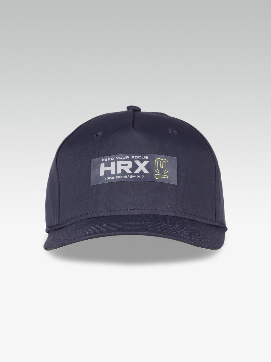 Buy HRX By Hrithik Roshan Unisex Navy Blue Printed Snapback Cap - Caps ...