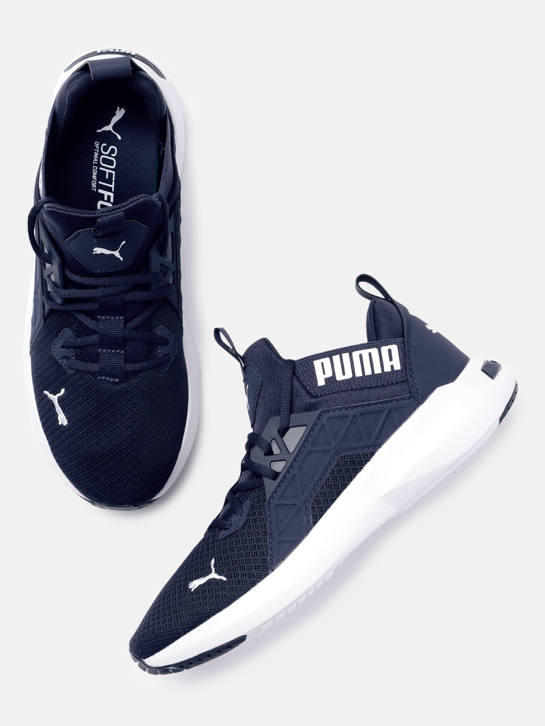 Buy Puma Men Navy Blue Softride Enzo NXT Shoes - Sports Shoes for Men ...