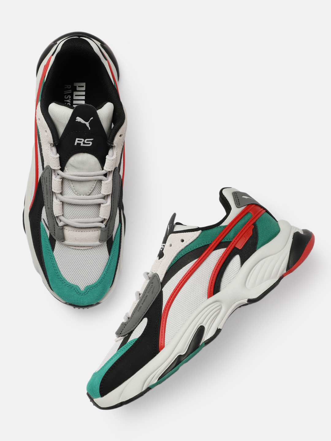 Buy Puma Unisex White Colourblocked X RS Connect Dust Sneakers - Casual ...