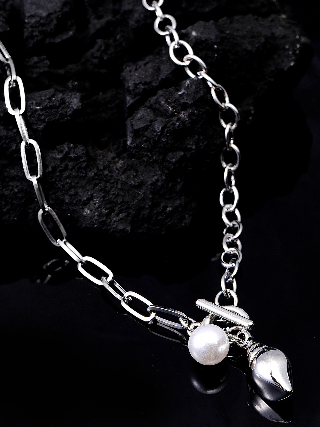 Buy TOKYO TALKIES X Rubans FASHION ACCESSORIES Silver Plated ...