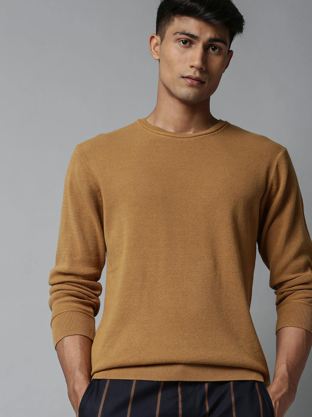 Buy RARE RABBIT Men Brown Pullover Sweater - Sweaters for Men 15115168 ...