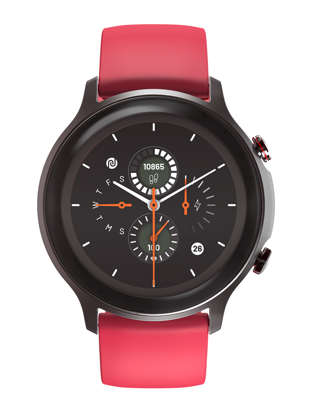 Buy NOISE Fit Active Smartwatch Sporty Red - Smart Watches for Unisex ...