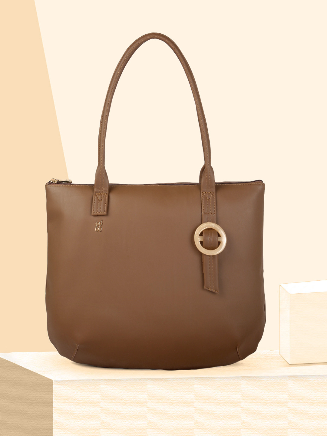 Buy Baggit Brown Structured Shoulder Bag - Handbags for Women 15170992 ...