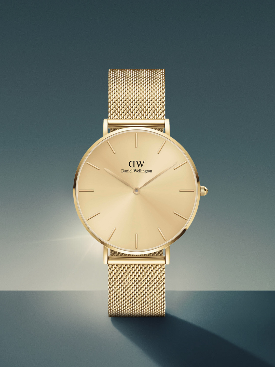 Buy Daniel Wellington Unisex Petite Unitone Dial Gold 36 Mm Analogue ...