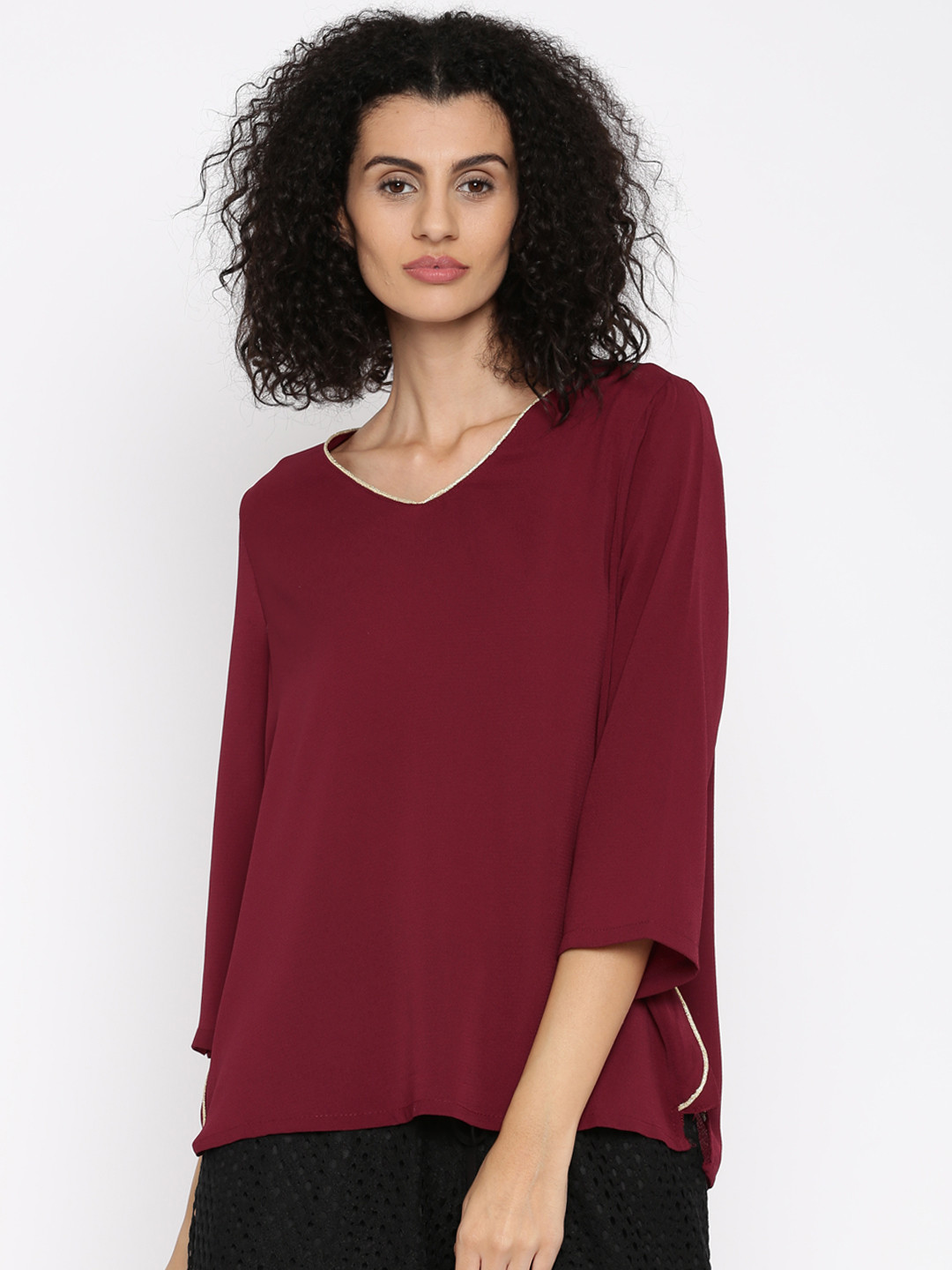 Buy Jealous 21 Women Maroon Top - Tops for Women 1520721 | Myntra
