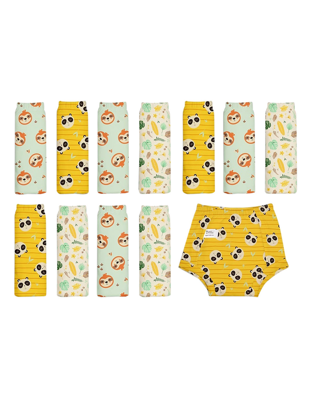 Buy SuperBottoms Pack Of 12 Semi Waterproof Pull Up Sustainable ...