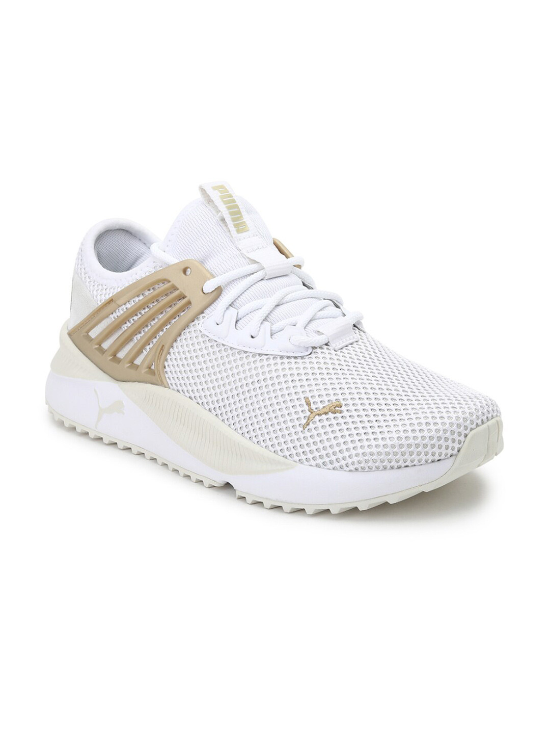 Buy Puma Women Cream Coloured Mesh Running Shoes - Sports Shoes for ...