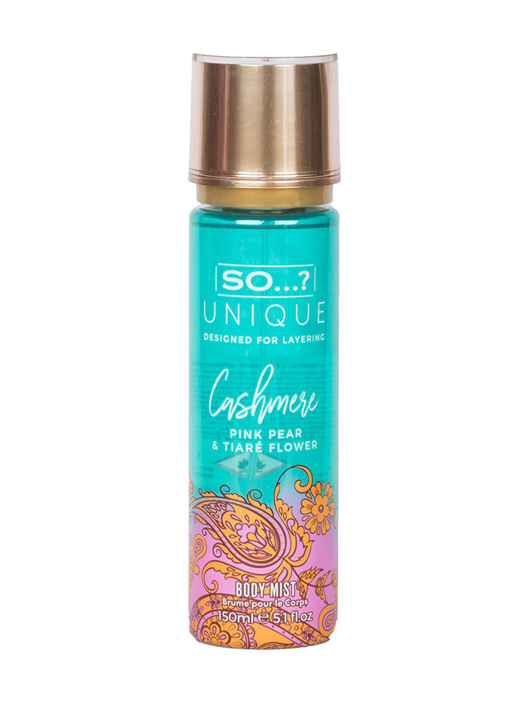 Buy SO Womens Unique Cashmere Body Mist 150ml - Body Mist And Spray for ...