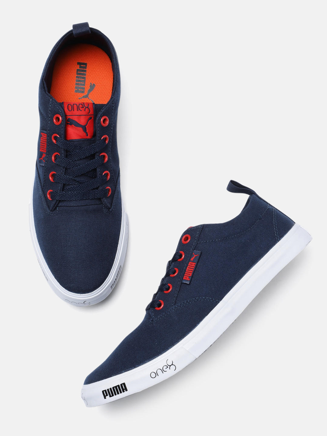 Buy One8 X PUMA Men Navy Blue Theo IDP Sneakers - Casual Shoes for Men ...