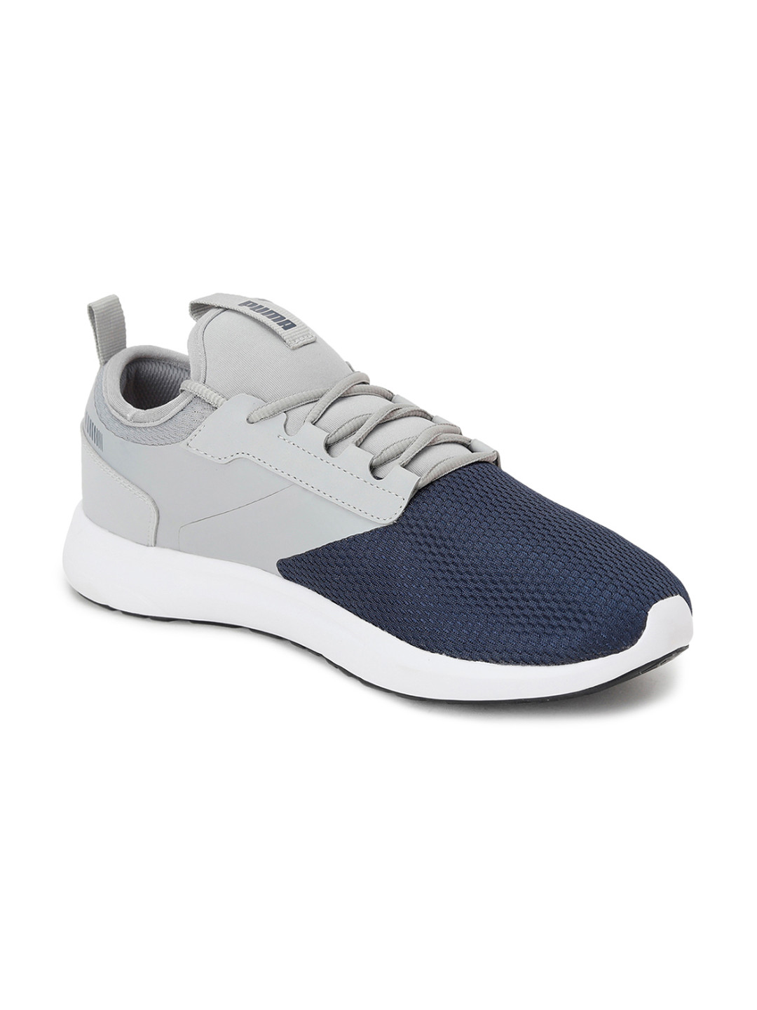 Buy One8 X PUMA Men Navy Blue & Grey Virat Kohli Dart IDP Running Shoes ...