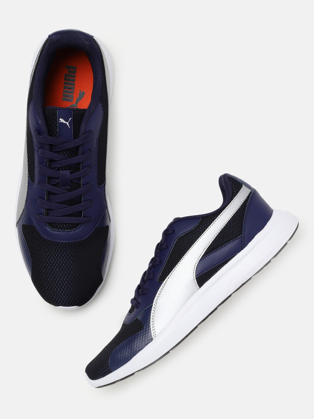 Buy Puma Men Blue Soild Firefly Sneakers - Casual Shoes for Men ...
