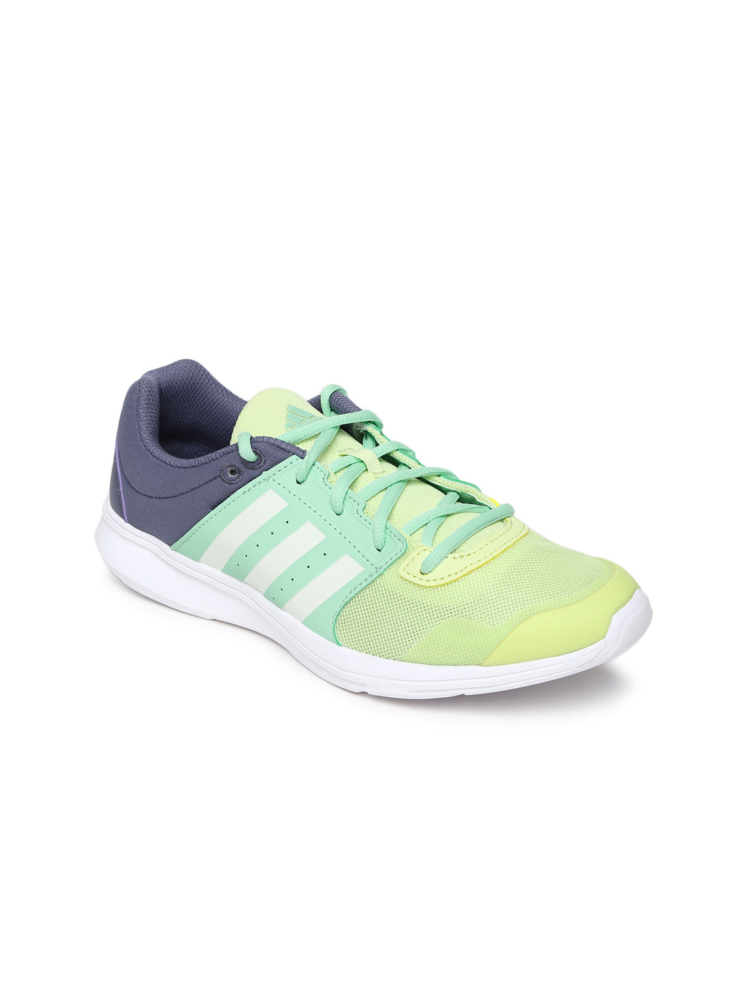 Buy ADIDAS Women Green & Blue Essential Fun Training Shoes - Sports ...