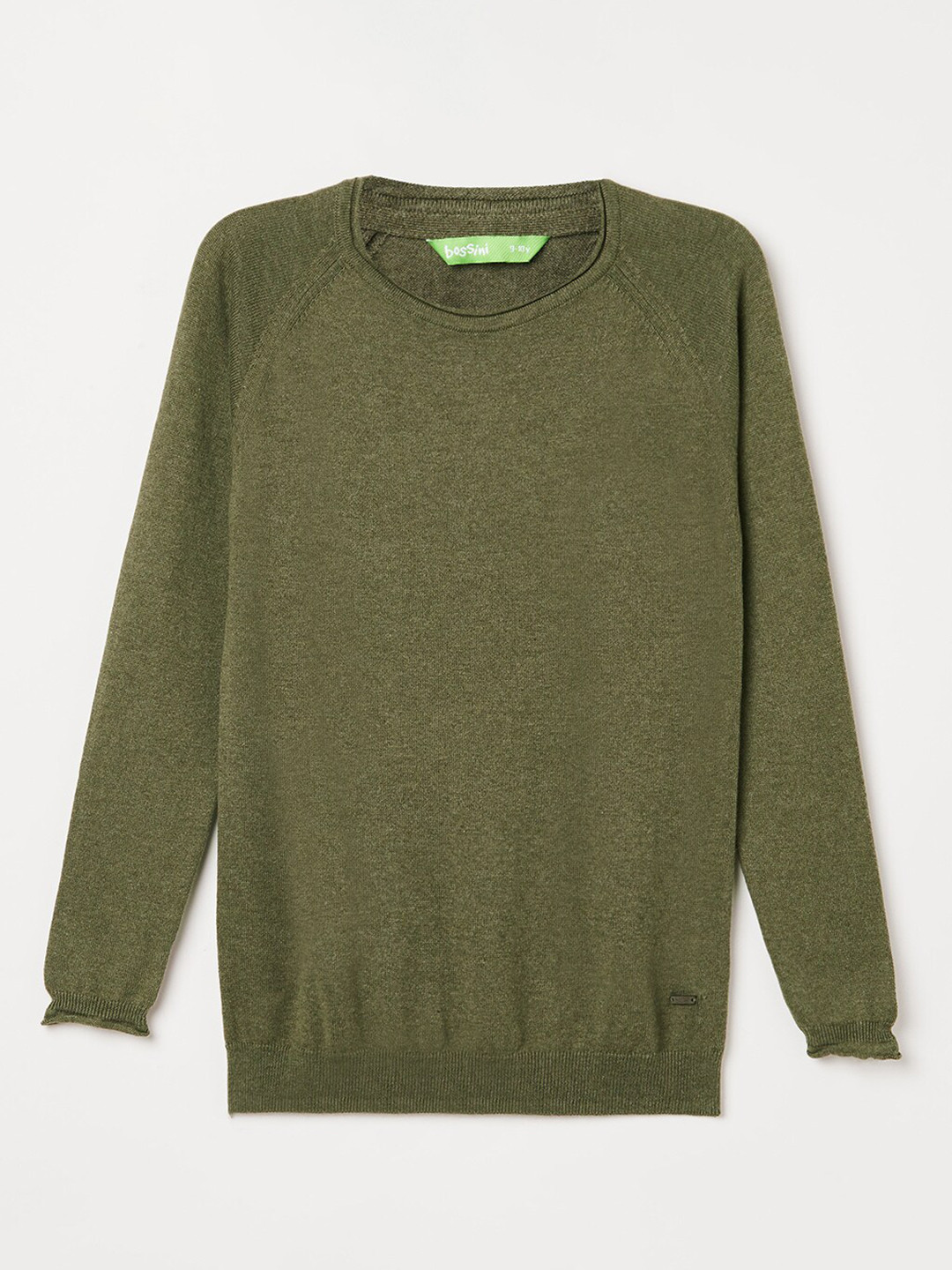 Buy Bossini Boys Olive Green Pullover - Sweaters for Boys 15256236 | Myntra