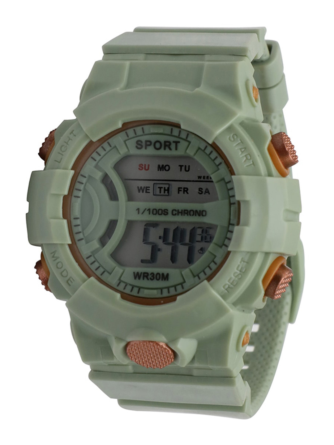 Buy Spiky Kids Green Printed Dial & Green Straps Digital Watch REST ...