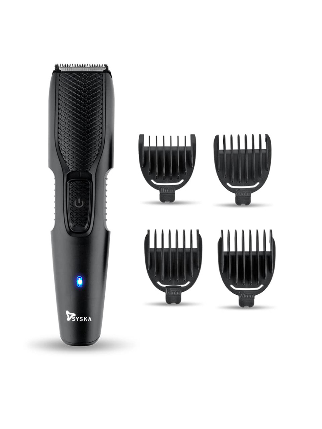 Buy Syska Men Black Beard Pro Cordless Rechargeable HT200U Runtime 40 ...