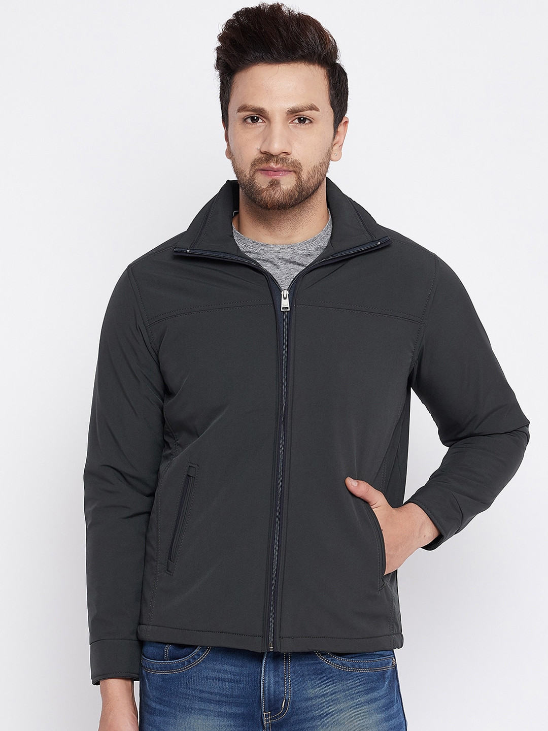 Buy Spirit Men Lightweight Windcheater Sporty Jacket - Jackets for Men ...
