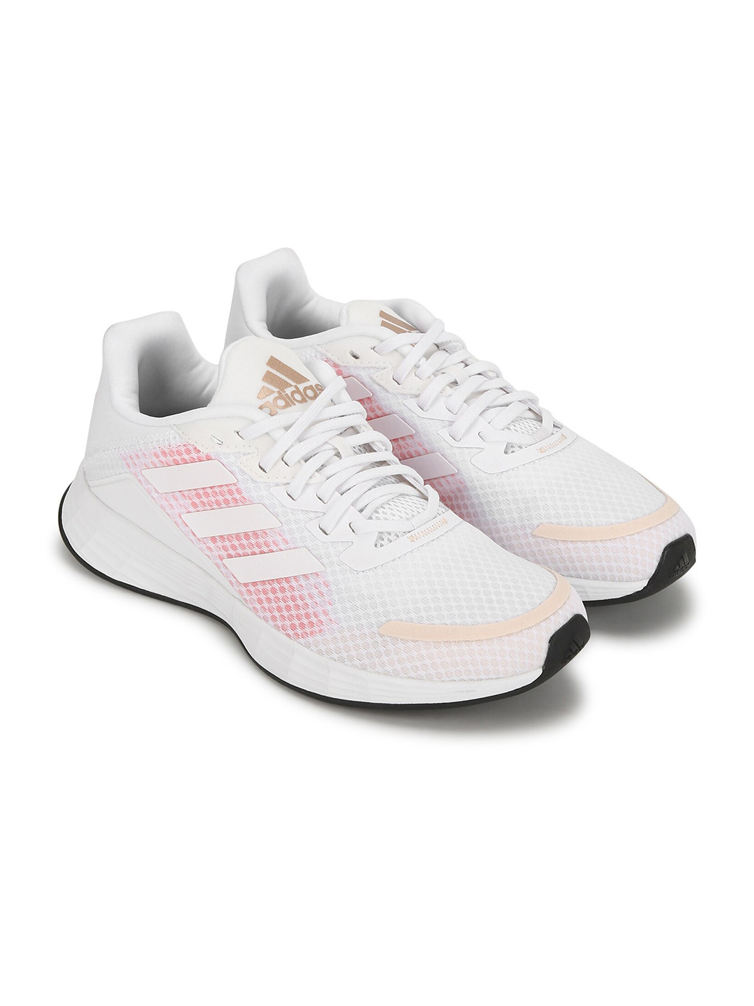 Buy ADIDAS Women White Textile Running Shoes - Sports Shoes for Women ...