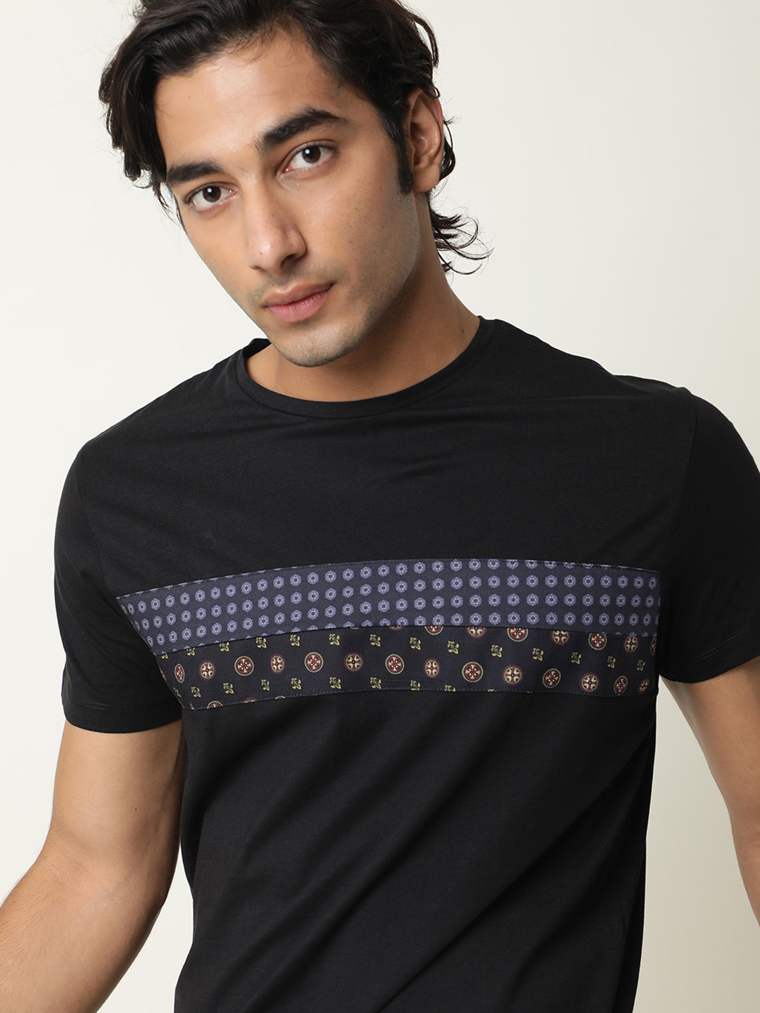 Buy RARE RABBIT Men Brich Slim Fit T Shirt - Tshirts for Men 15296820 | Myntra