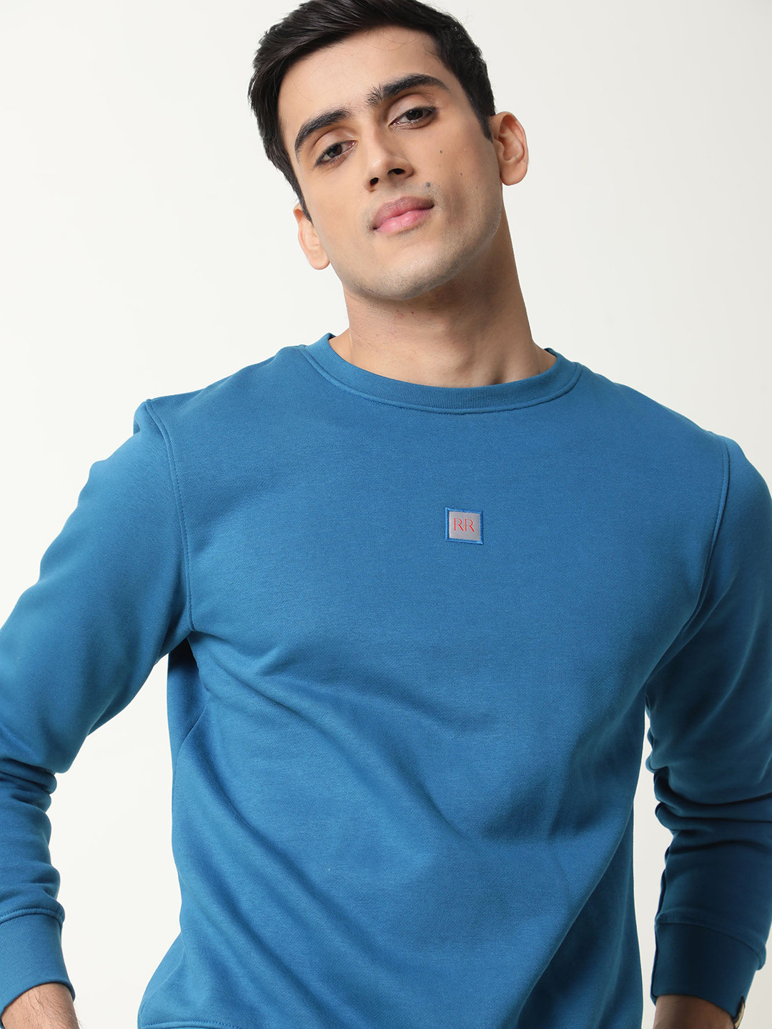 Buy RARE RABBIT Men Lake Slim Fit Solid Sweatshirt - Sweatshirts for ...