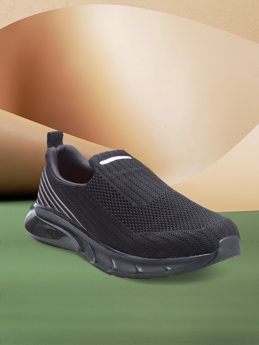 Buy Action Men Black Athleo Mesh Running Non Marking Shoes - Sports ...