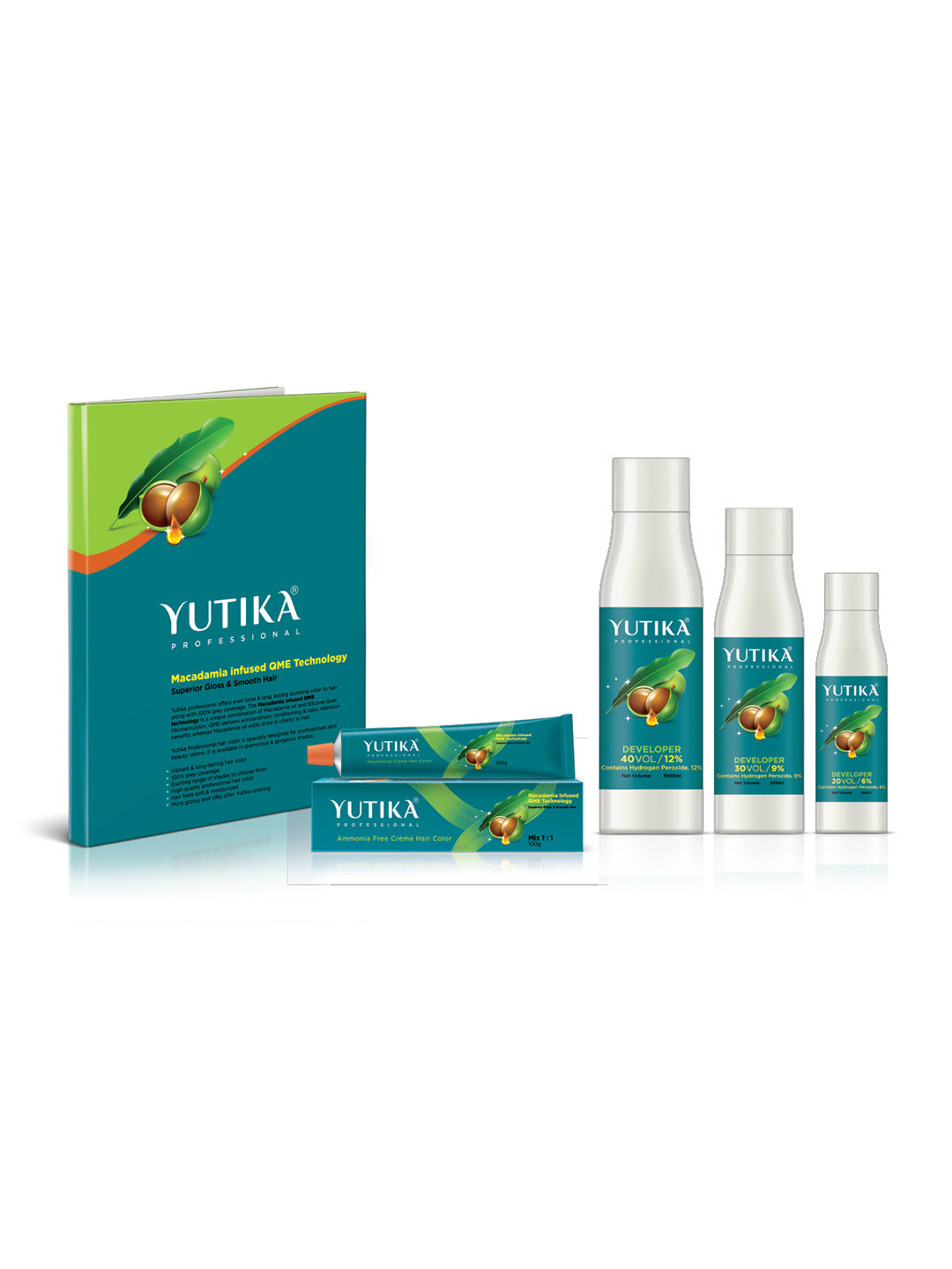 Buy YUTIKA Professional Hair Developer 40 500ml - Hair Colour for ...