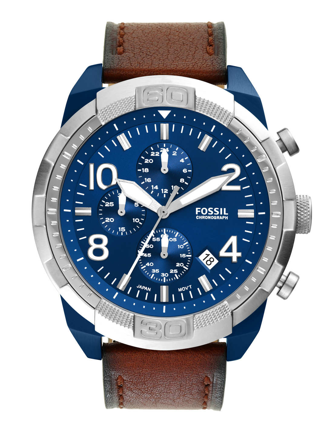 Buy Fossil Men Blue Dial Analogue Watch FS5829 - Watches for Men ...