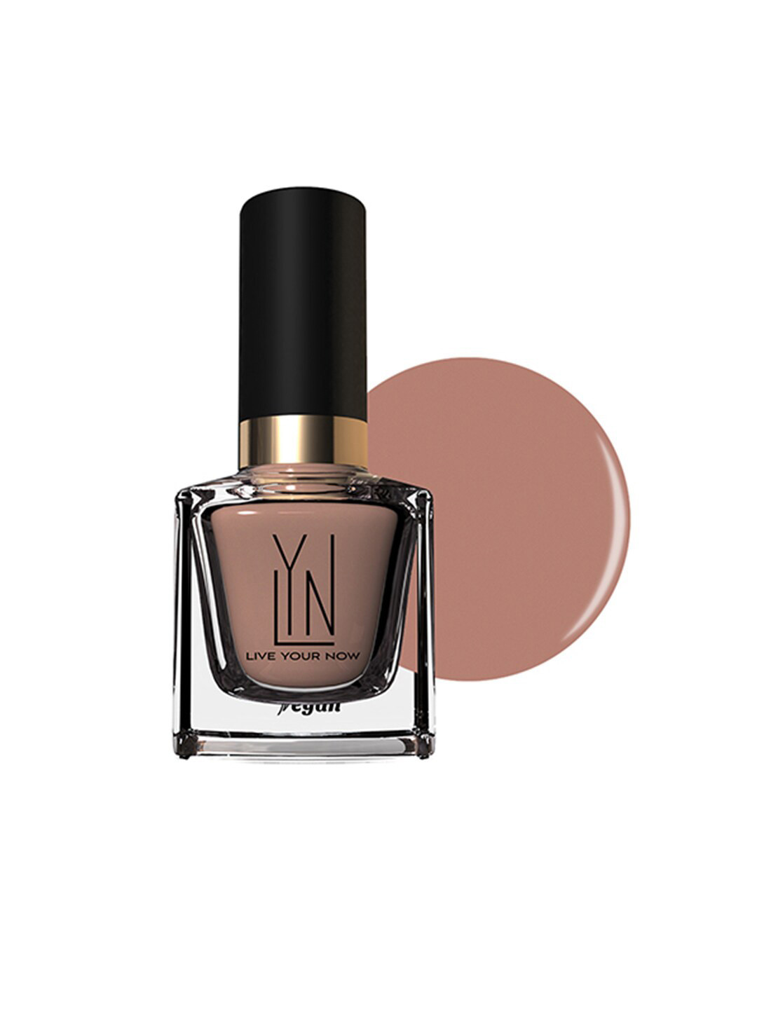 Buy LYN LIVE YOUR NOW Long Lasting Matte Nail Polish Birthday Suit Nude ...