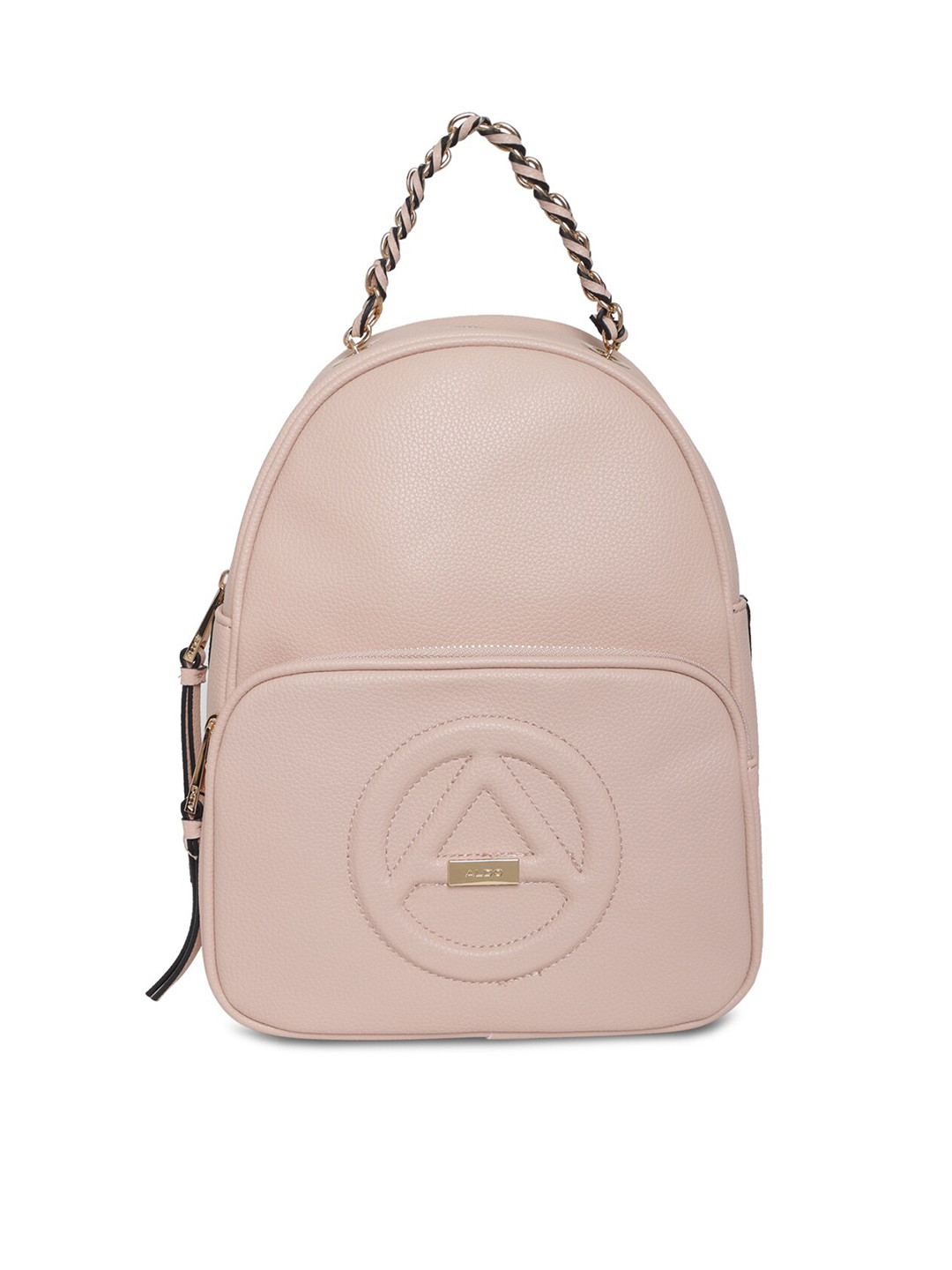 Buy ALDO Women Beige Brand Logo Backpack - Backpacks for Women 15327108 ...