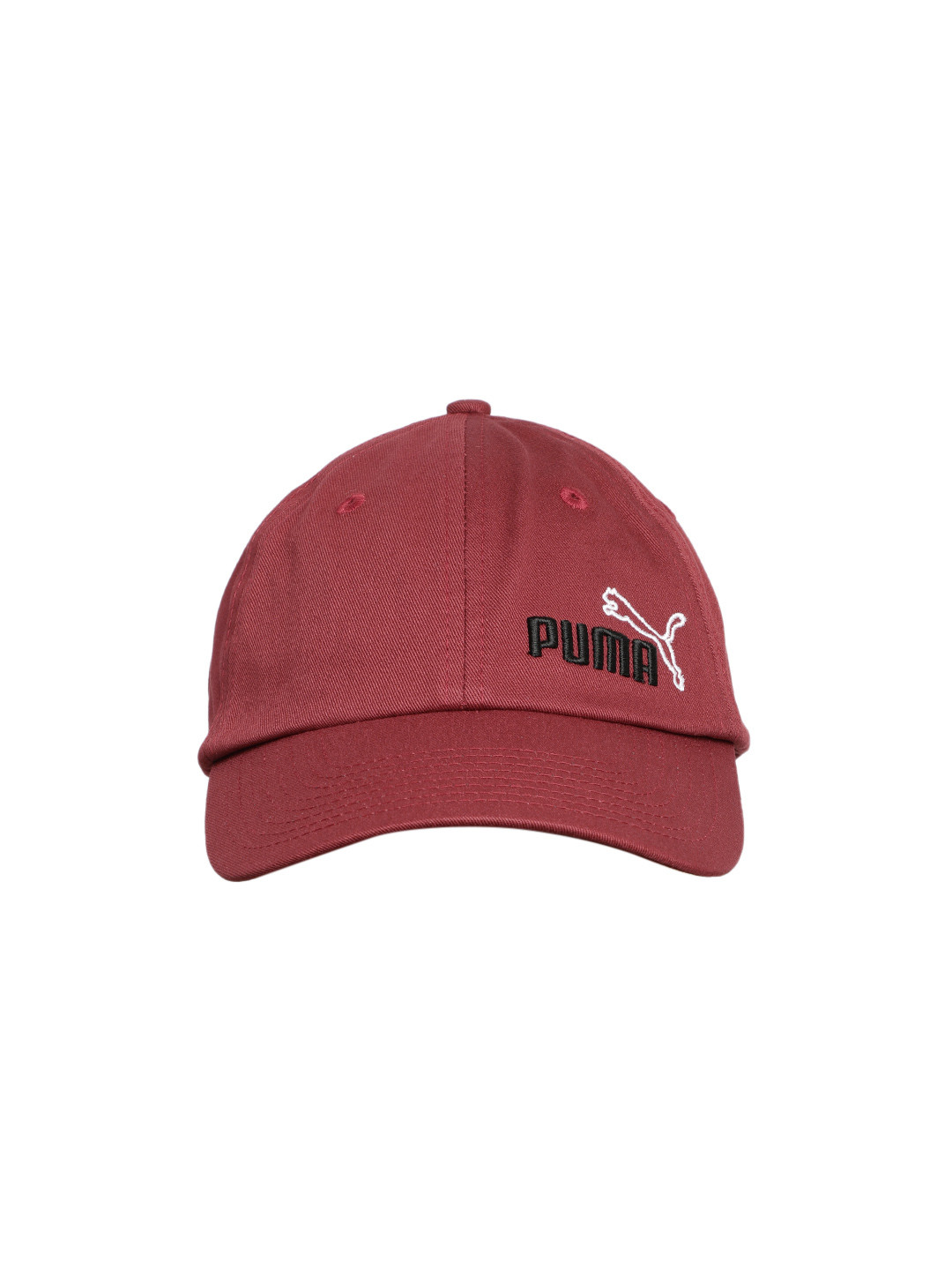 Buy Puma Unisex Rust Red Pure Cotton Essentials Baseball Cap - Caps for ...