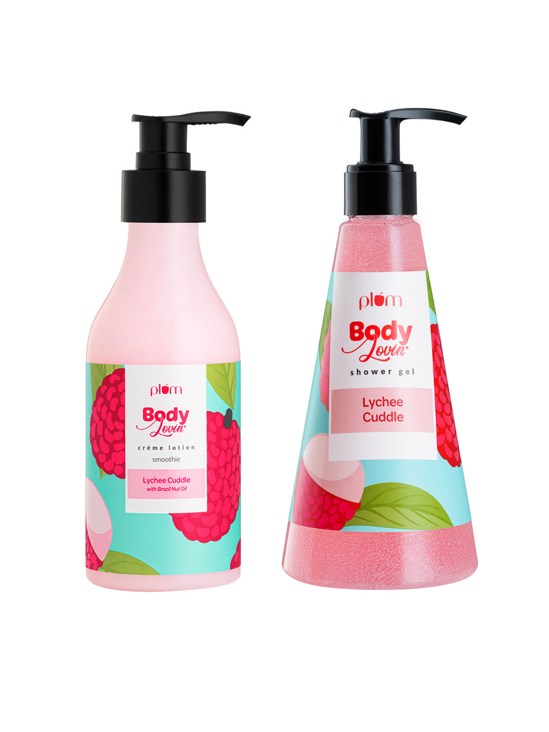Buy Plum Set Of BodyLovin Lychee Cuddle Smoothie Creme Body Lotion ...
