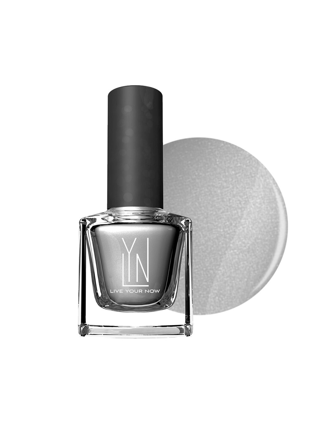 Buy LYN LIVE YOUR NOW Long Lasting Nail Polish Silver Screen - Nail ...