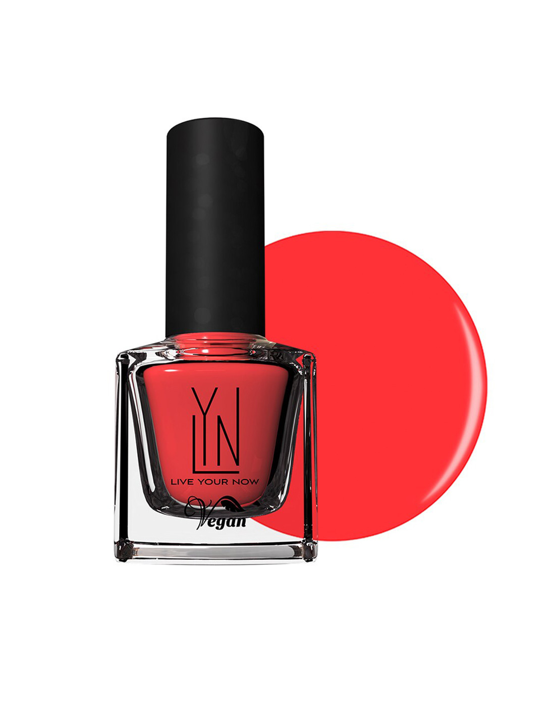 Buy LYN LIVE YOUR NOW Long Lasting Fast Dry Non Toxic Red Nail Polish ...